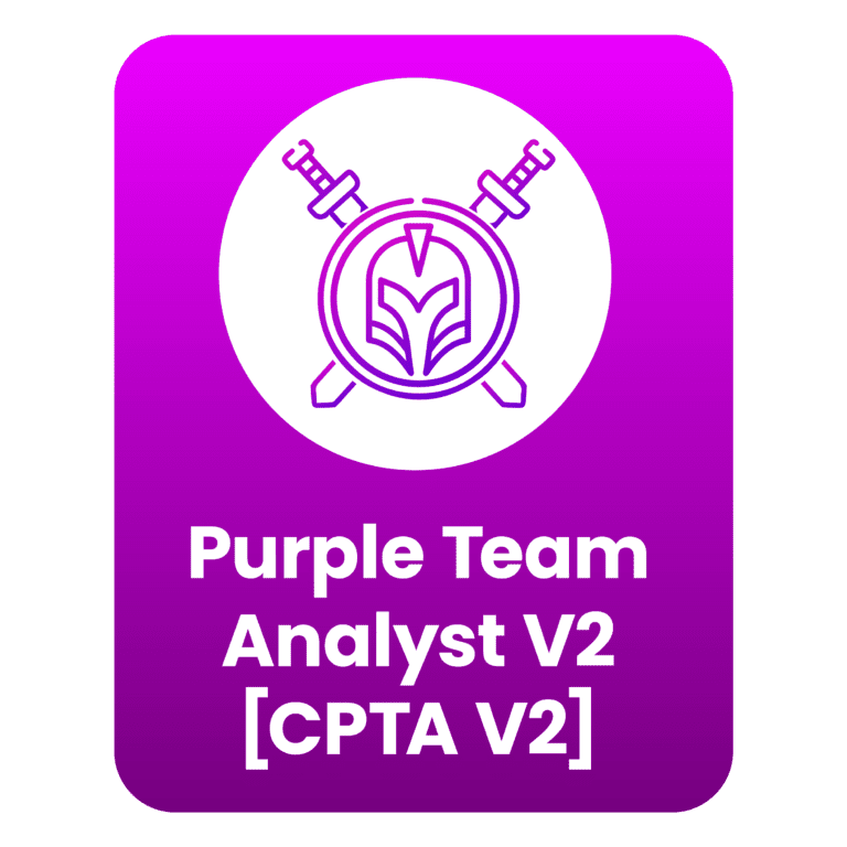 Purple Team Analyst [CPTA V2] - CWL : Advanced Cyber Attack & Detection ...