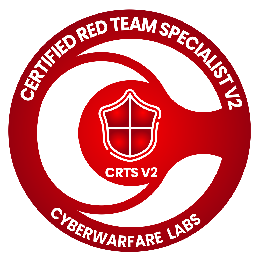 Red Team Specialist [CRTS V2] - CWL : Advanced Cyber Attack & Detection ...