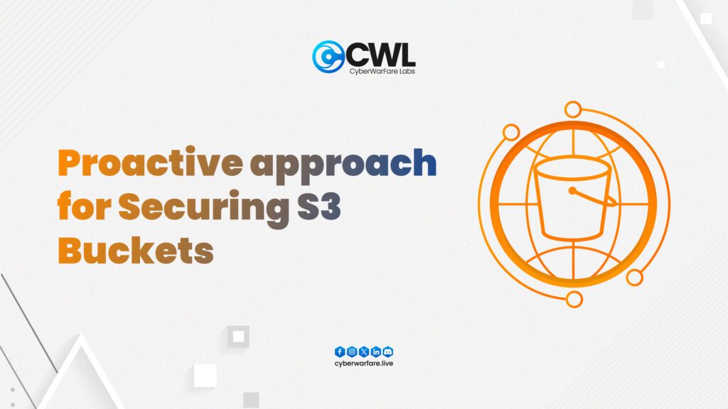 Proactive approach for Securing S3 Buckets - CWL : Advanced Cyber ...