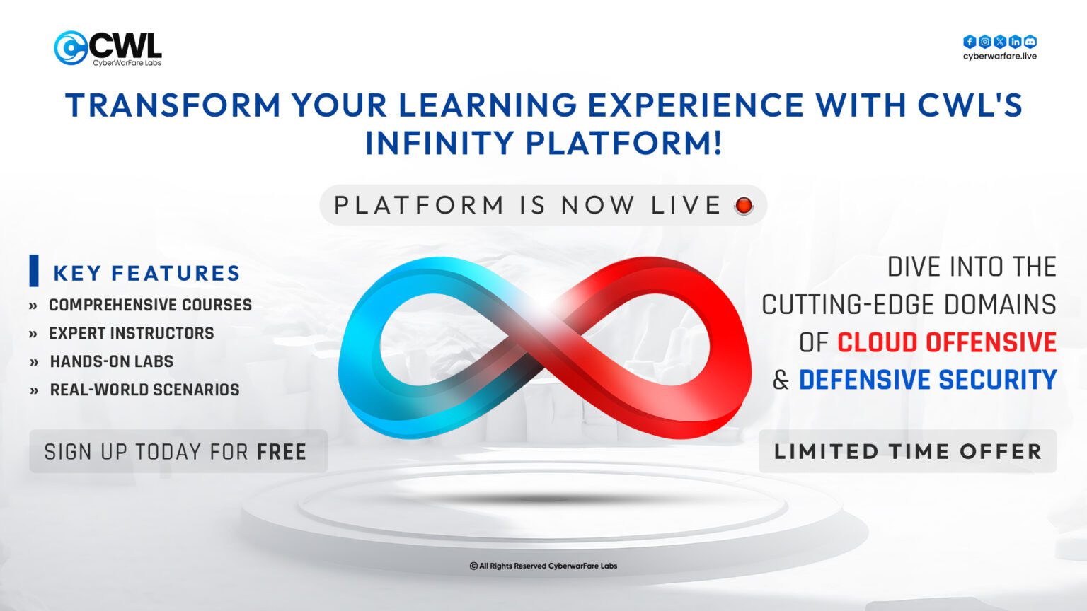 CWL Infinity Learning - CWL : Advanced Cyber Attack & Detection Learning Platform
