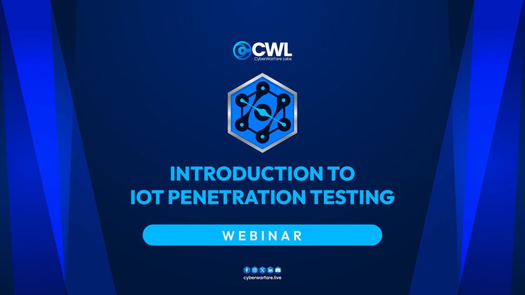 Introduction to IoT Penetration Testing - CWL : Advanced Cyber Attack ... Introduction to IoT Penetration Testing - CWL : Advanced Cyber Attack ...