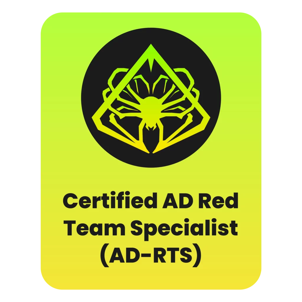 Active Directory Red Team Specialist (AD-RTS) - CWL : Advanced Cyber ...